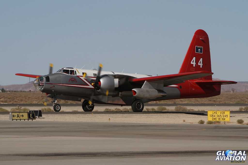 Aviation Feature – US Forest Service water bombers, Lancaster Fox Field ...