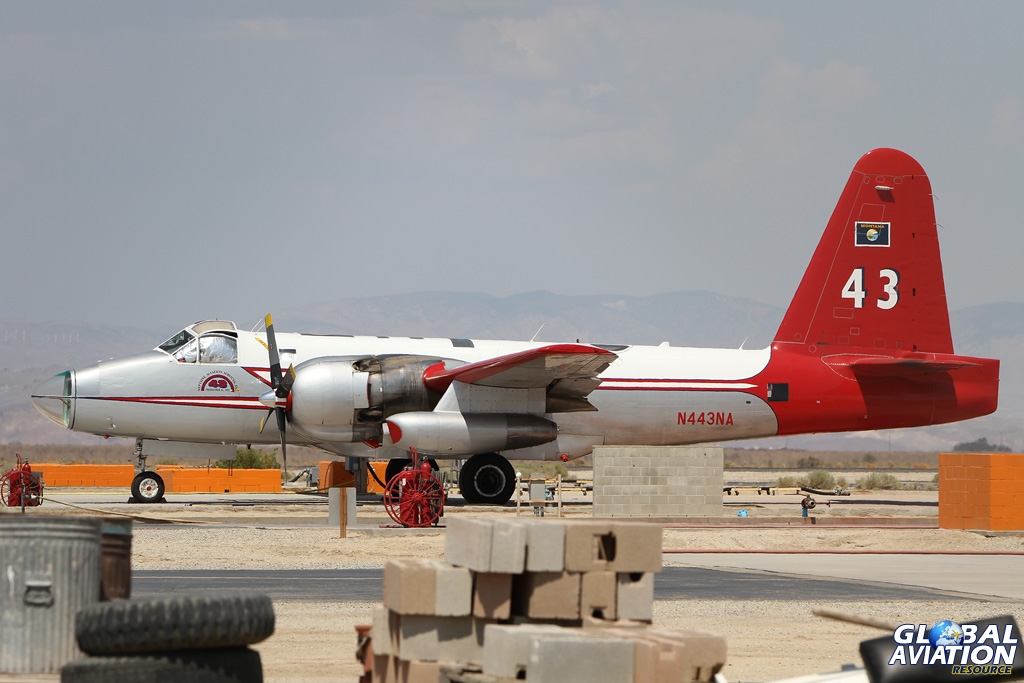 Aviation Feature – US Forest Service water bombers, Lancaster Fox Field ...