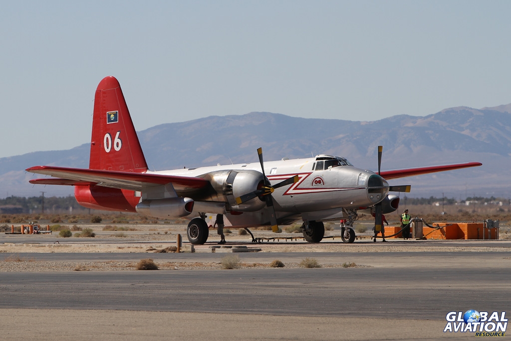 Aviation Feature – US Forest Service water bombers, Lancaster Fox Field ...